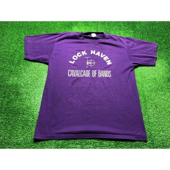 Sportswear | Shirts | Vintage9s Lock Haven Cavalcade Of Bands Mens ...